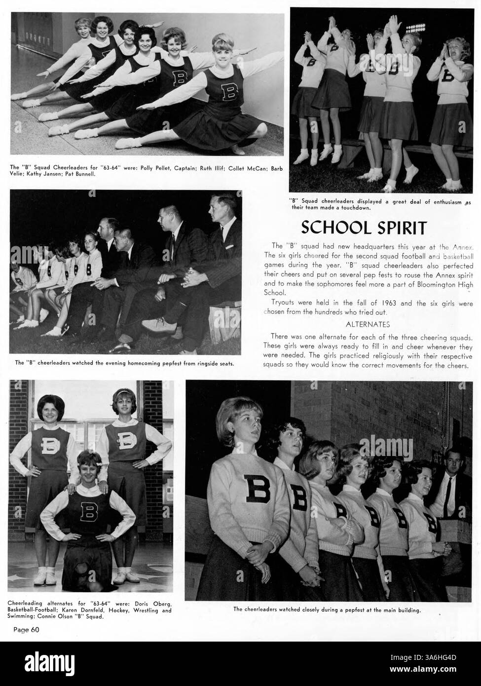 Documenting the 1963-1964 school year, this yearbook offers a glimpse ...
