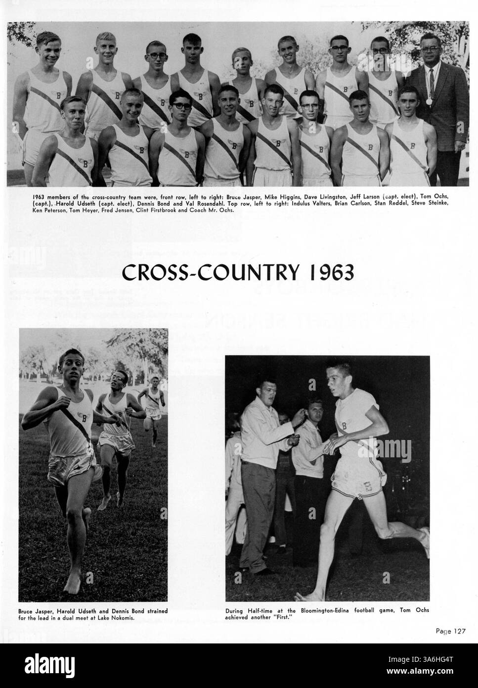 The 1964 '64 Bear' yearbook captures moments from the 1963-1964 school ...