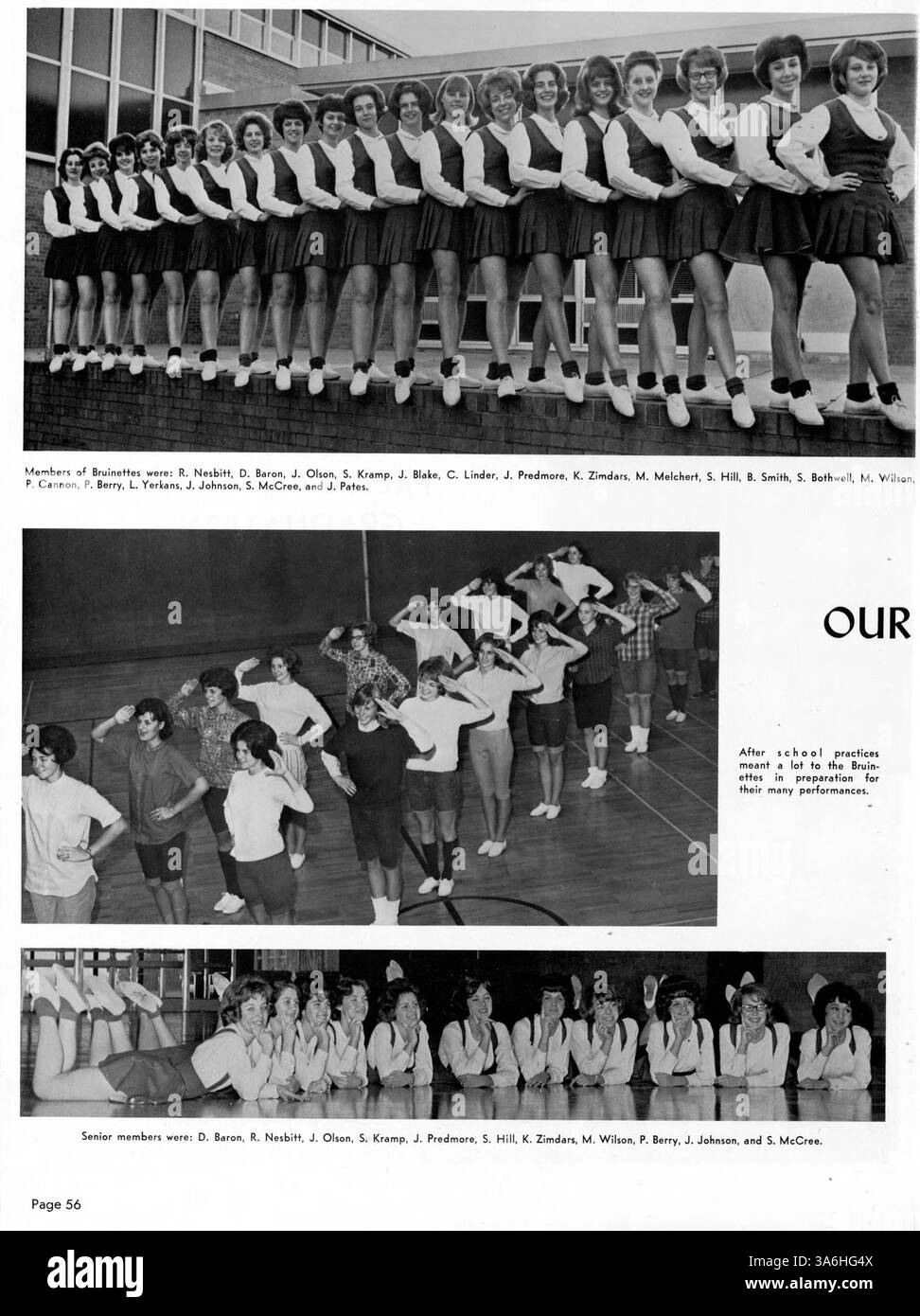 This yearbook, '64 Bear,' documents Bloomington High School’s community ...