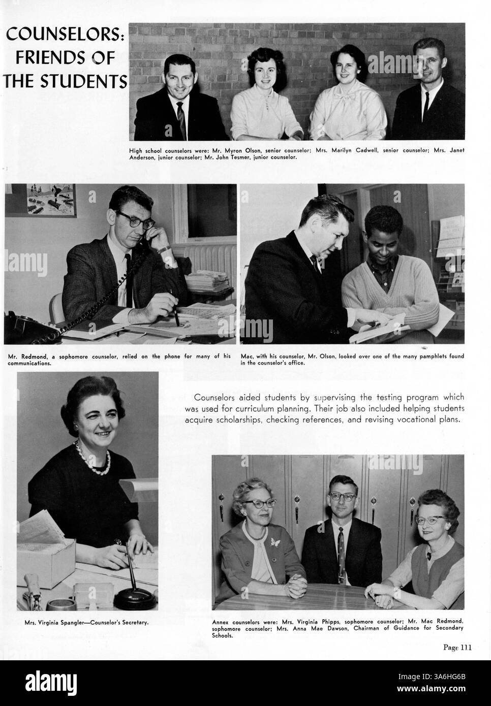 The 1964 '64 Bear' yearbook from Bloomington High captures highlights ...