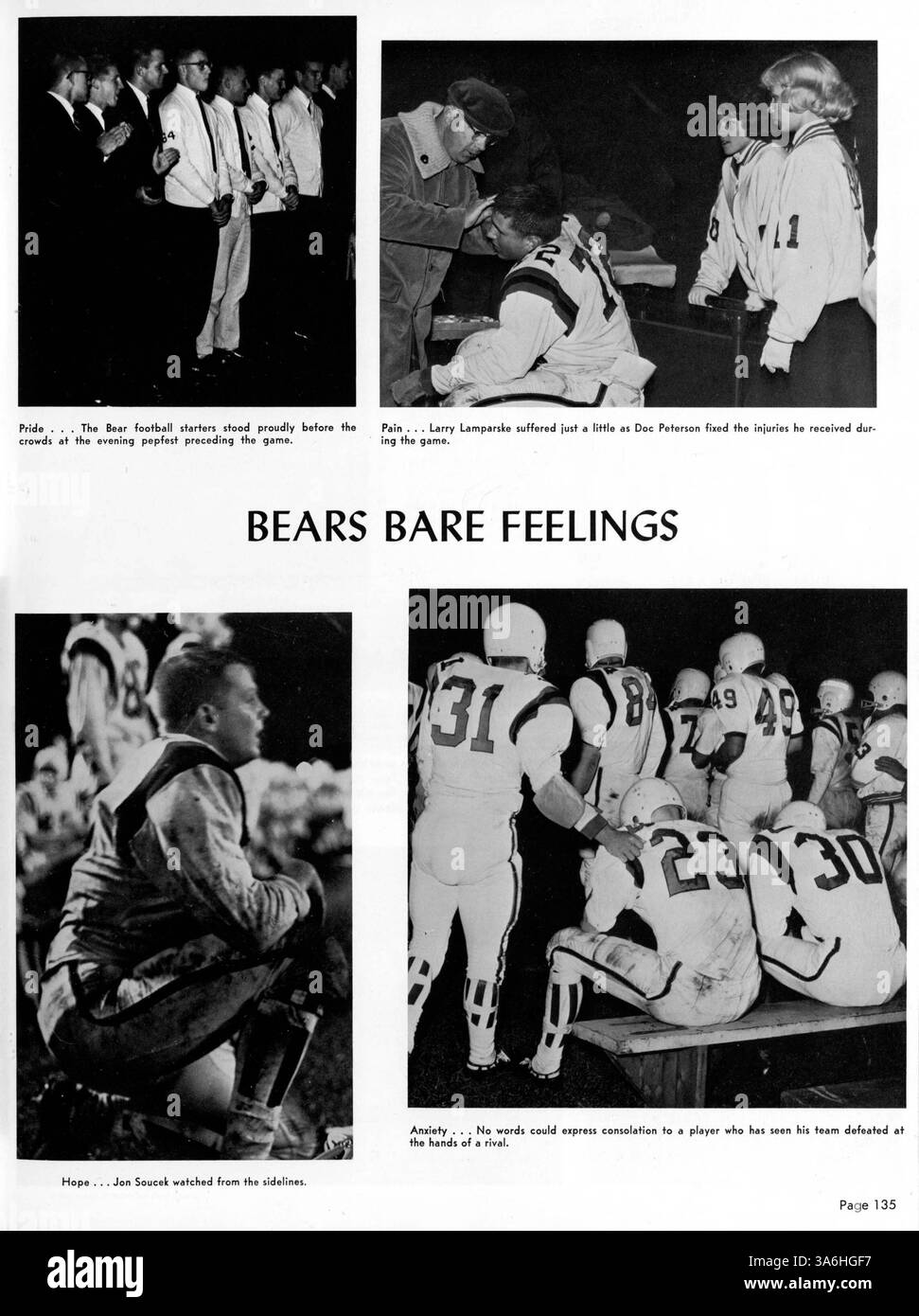 The '64 Bear' yearbook from Bloomington High School reflects key events ...