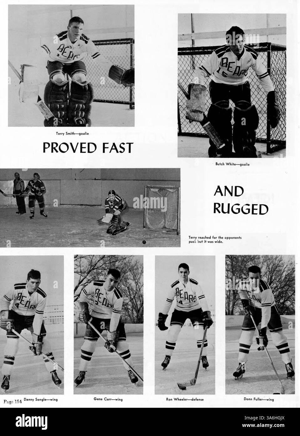 This 1964 edition of the '64 Bear' yearbook from Bloomington High ...