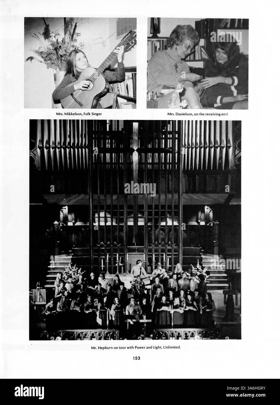 The 1973 Antler Yearbook from Minnehaha Academy highlights the student ...