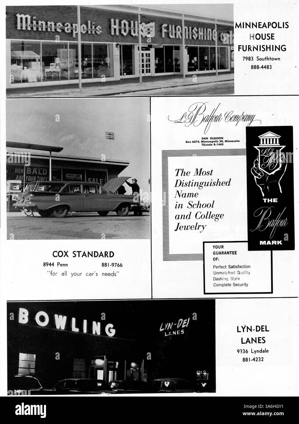 This '64 Bear' yearbook from Bloomington High School documents student ...