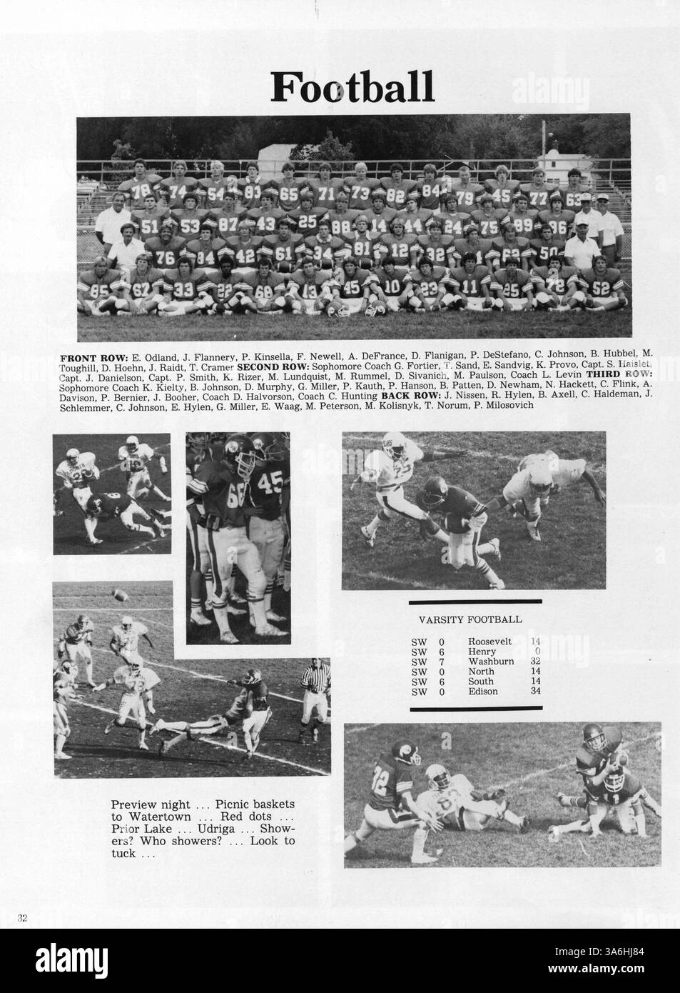 The 'Wagistanian Eighty Three' yearbook from Southwest High School ...