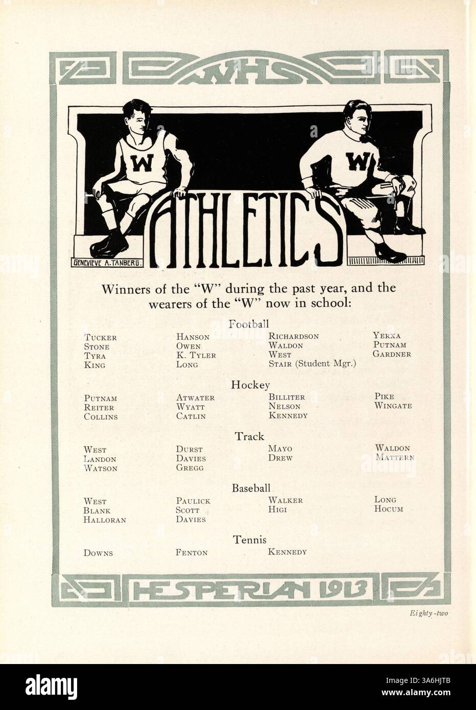 The 1913 Hesperian Yearbook from West High School captures key moments ...