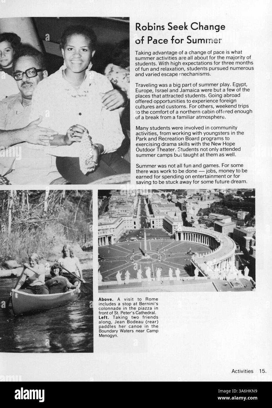 The 'Robin 78' yearbook captures the essence of Robbinsdale High School during the 1977-1978 ...