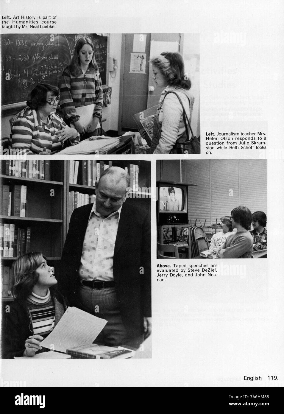 The 1978 Robbinsdale High School Yearbook, Robin '78, captures a ...