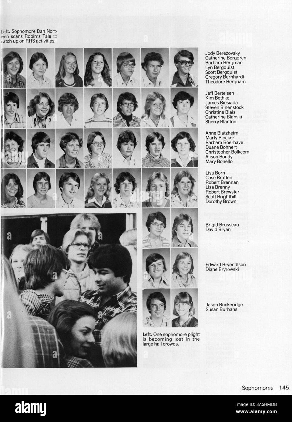 The 1978 Robbinsdale High School Yearbook, Robin '78, documents the school year with detailed ...