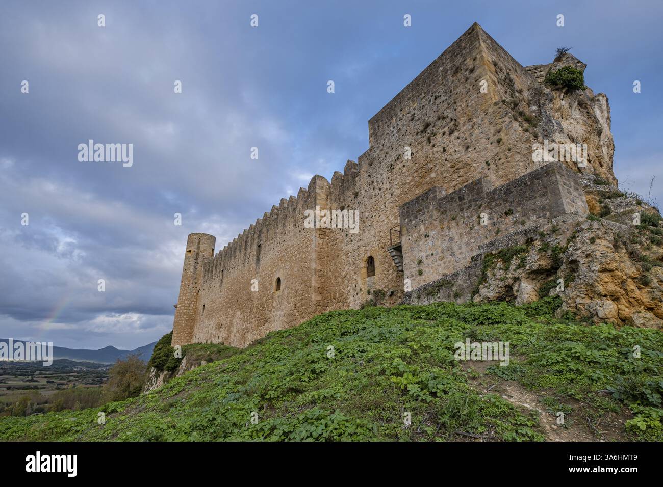 Duques de Frias castle, Frias, province of Burgos, region of Las ...