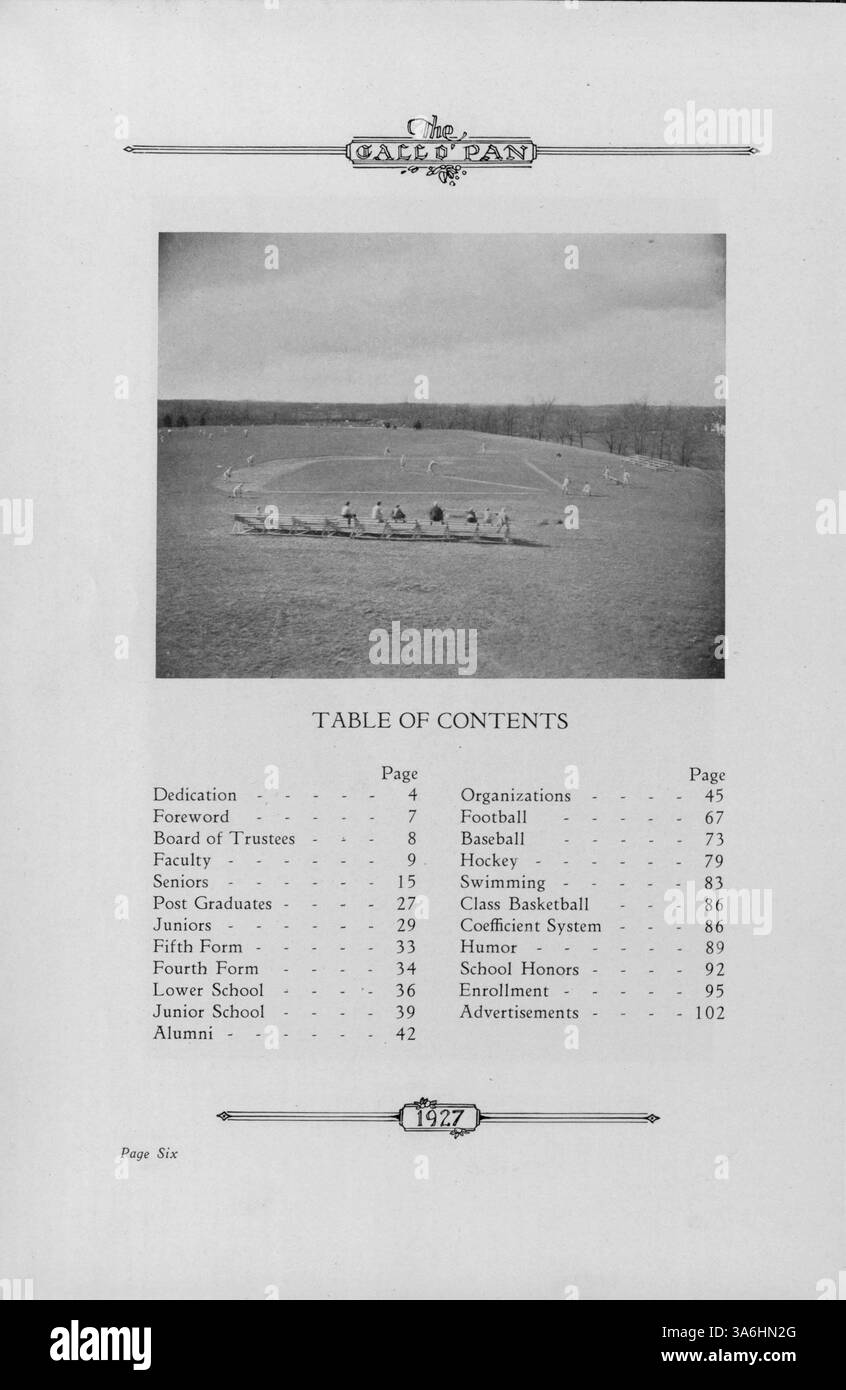 The 1927 Blake School Yearbook, 'Call-O'-Pan,' features a look into ...