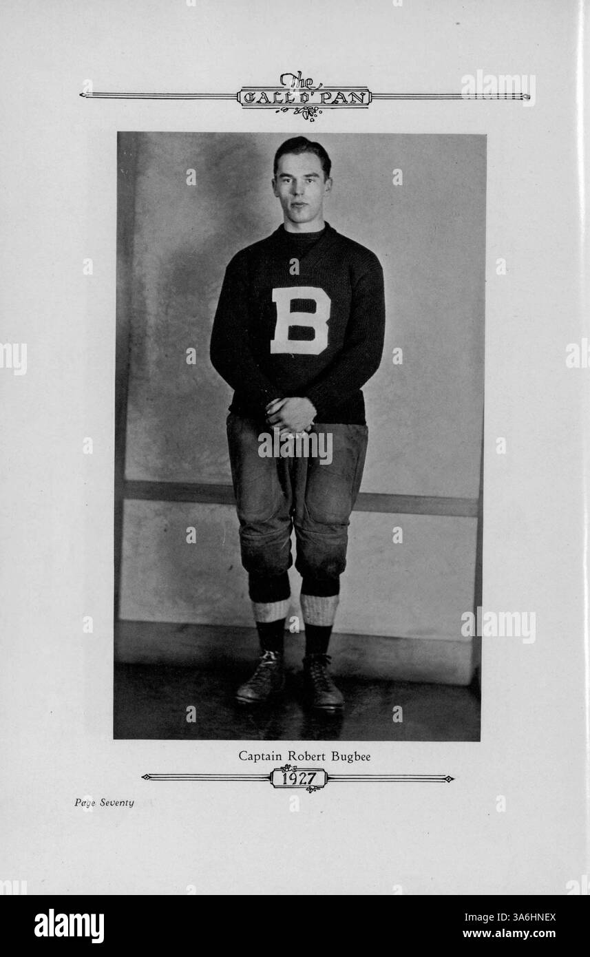 The 1927 edition of Blake High School's Call-O'-Pan yearbook offers a ...