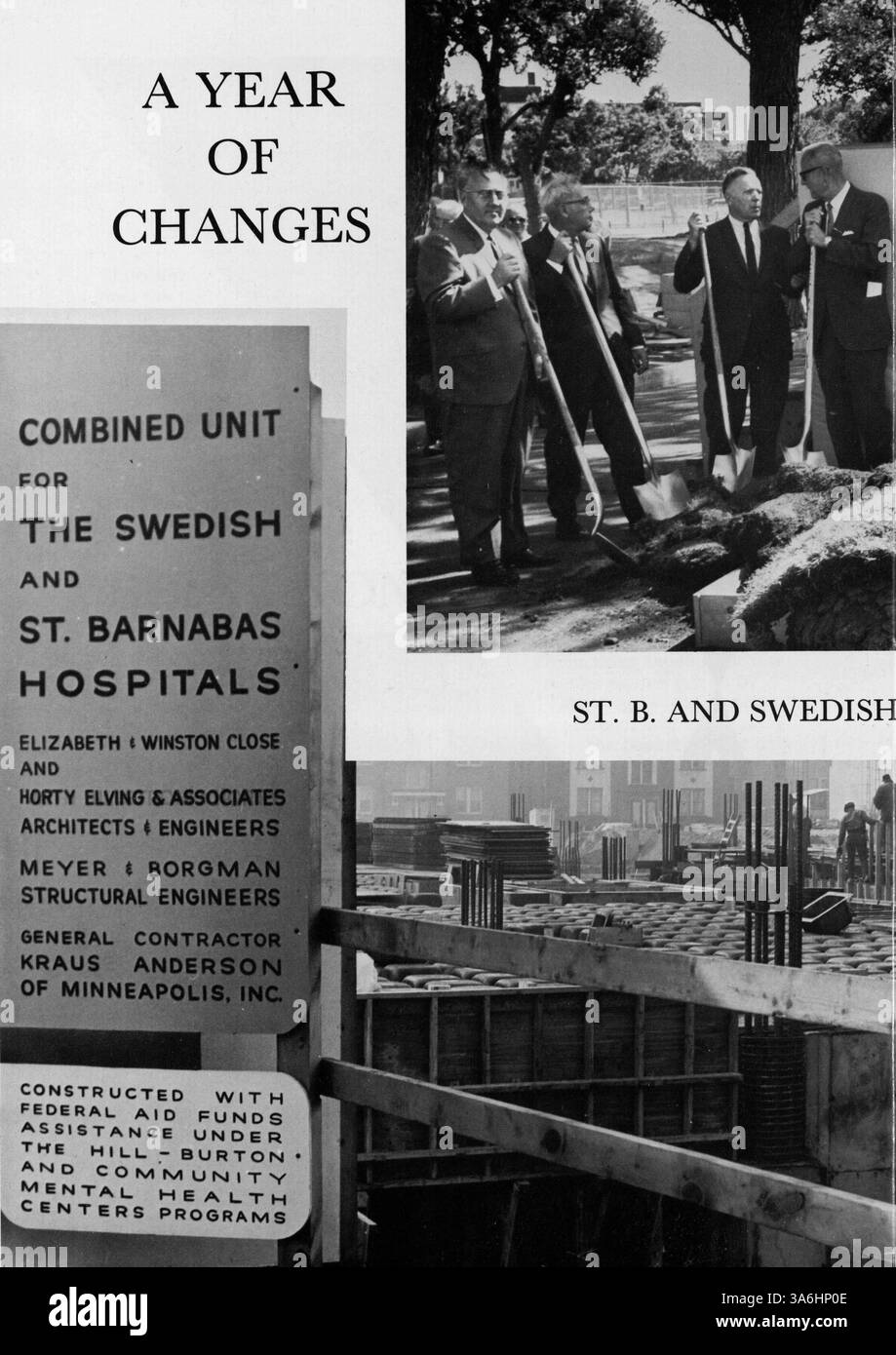 The 1967 yearbook of St. Barnabas Hospital School of Nursing presents a ...