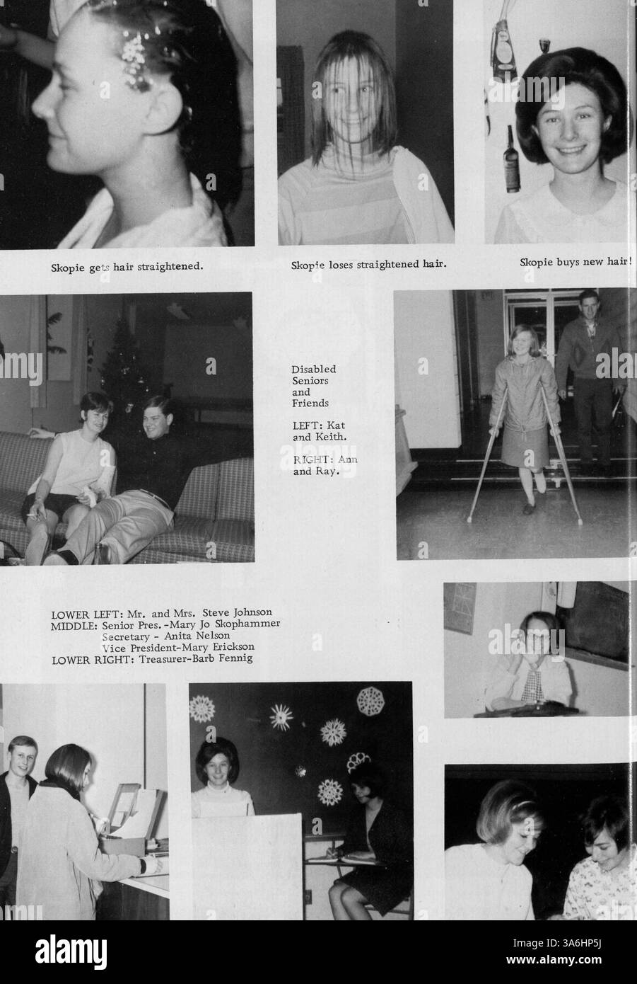 The 1967 St. Barnabas Hospital School of Nursing yearbook documents ...