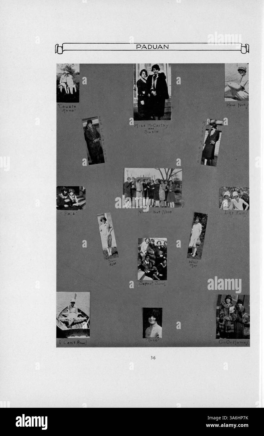 The Paduan Yearbook of 1928 from St. Anthony High School captures the key moments of the 1927 ...