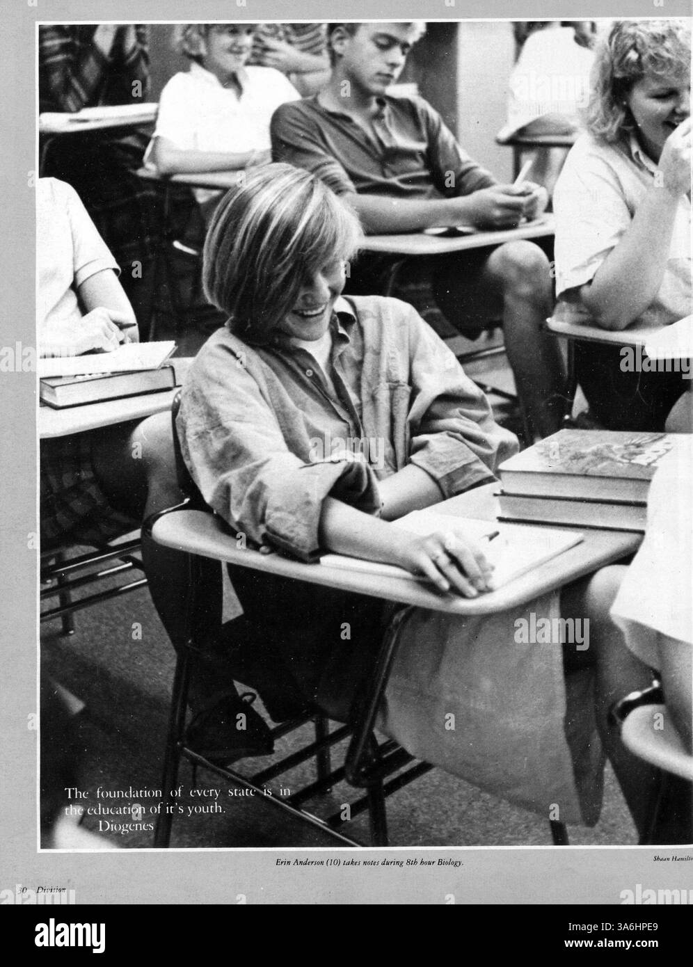 The 1986 'Antler' yearbook from Minnehaha Academy captures highlights from the 1985-1986 ...