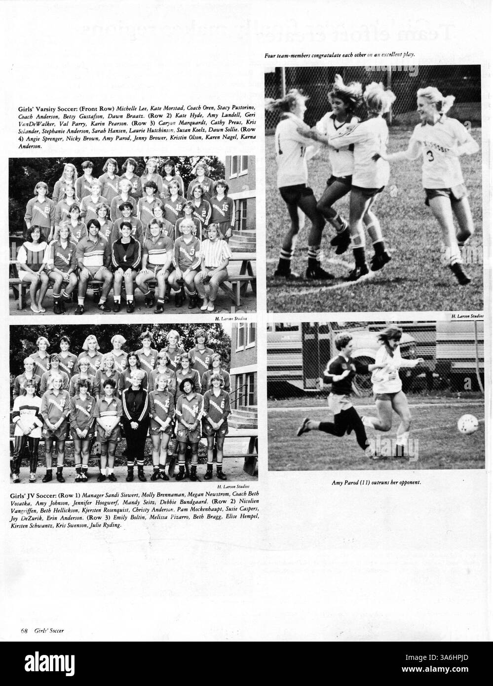 Yearbook presents an overview of the 1985 1986 school year Cut Out ...