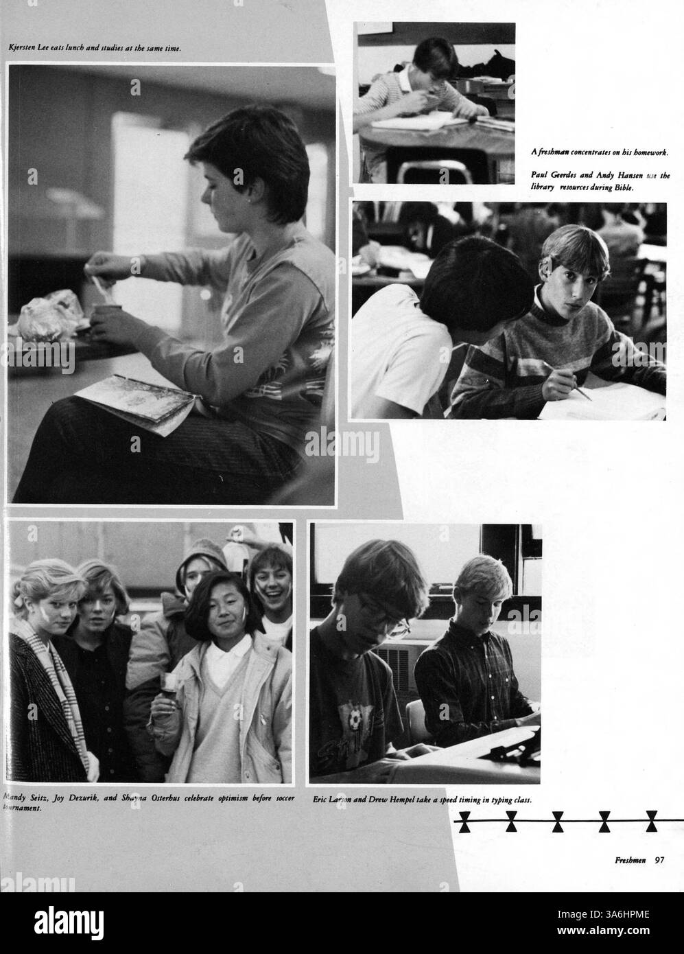 Yearbook highlights minnehaha academys 1985 1986 academic year hi-res ...