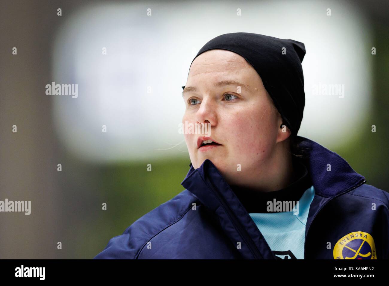 Goalkeeper Ellen Ahrnberg of, Sweden. , . during the FIB 2025 Women's ...
