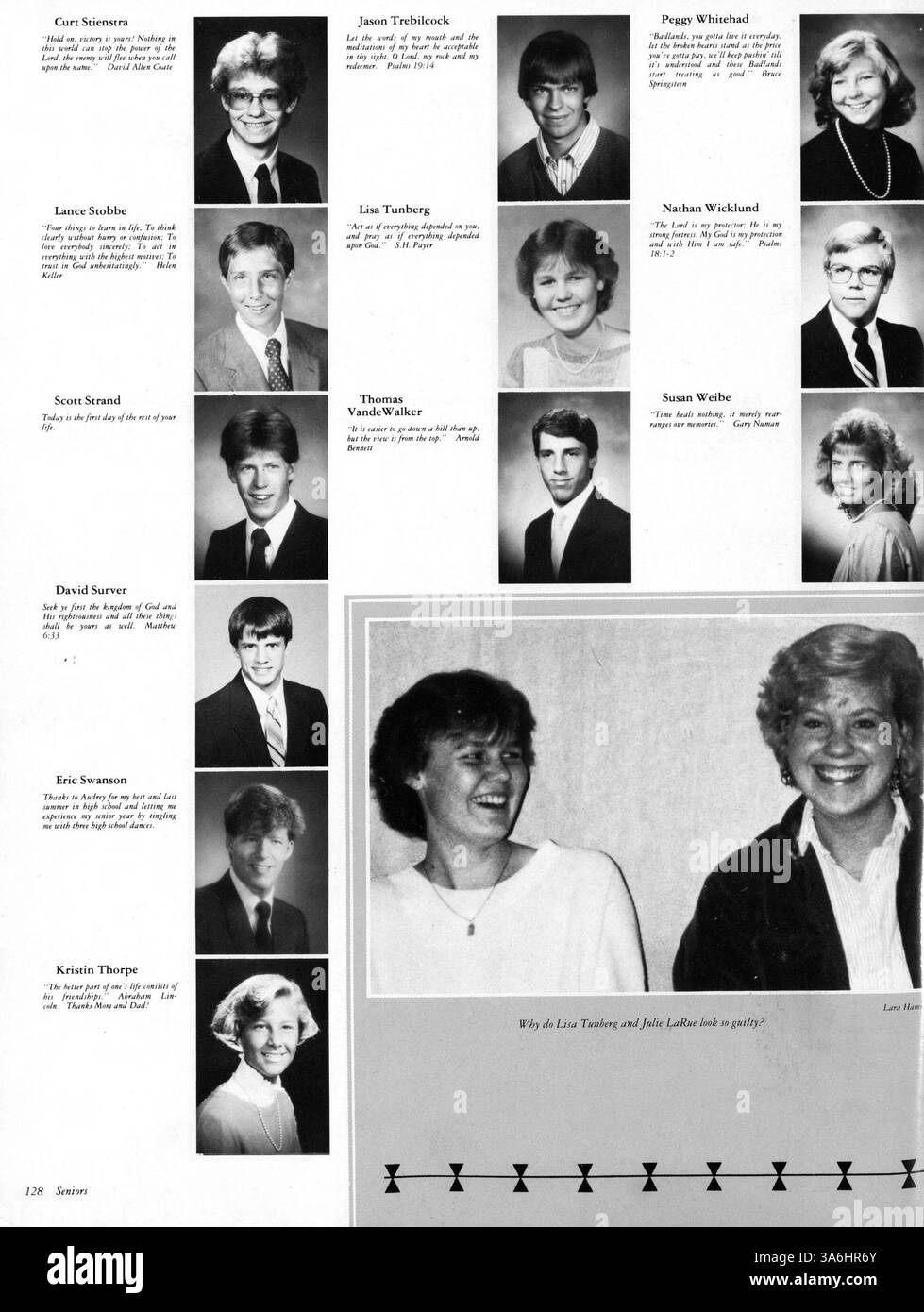The 1986 'Antler- Keep It Up!' yearbook captures the key events of ...