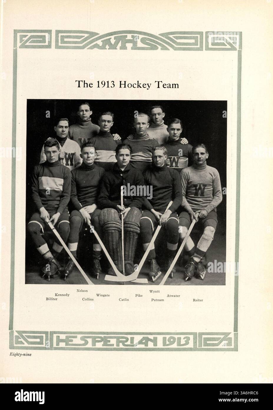 The 1913 Hesperian Yearbook from West High School provides a snapshot ...