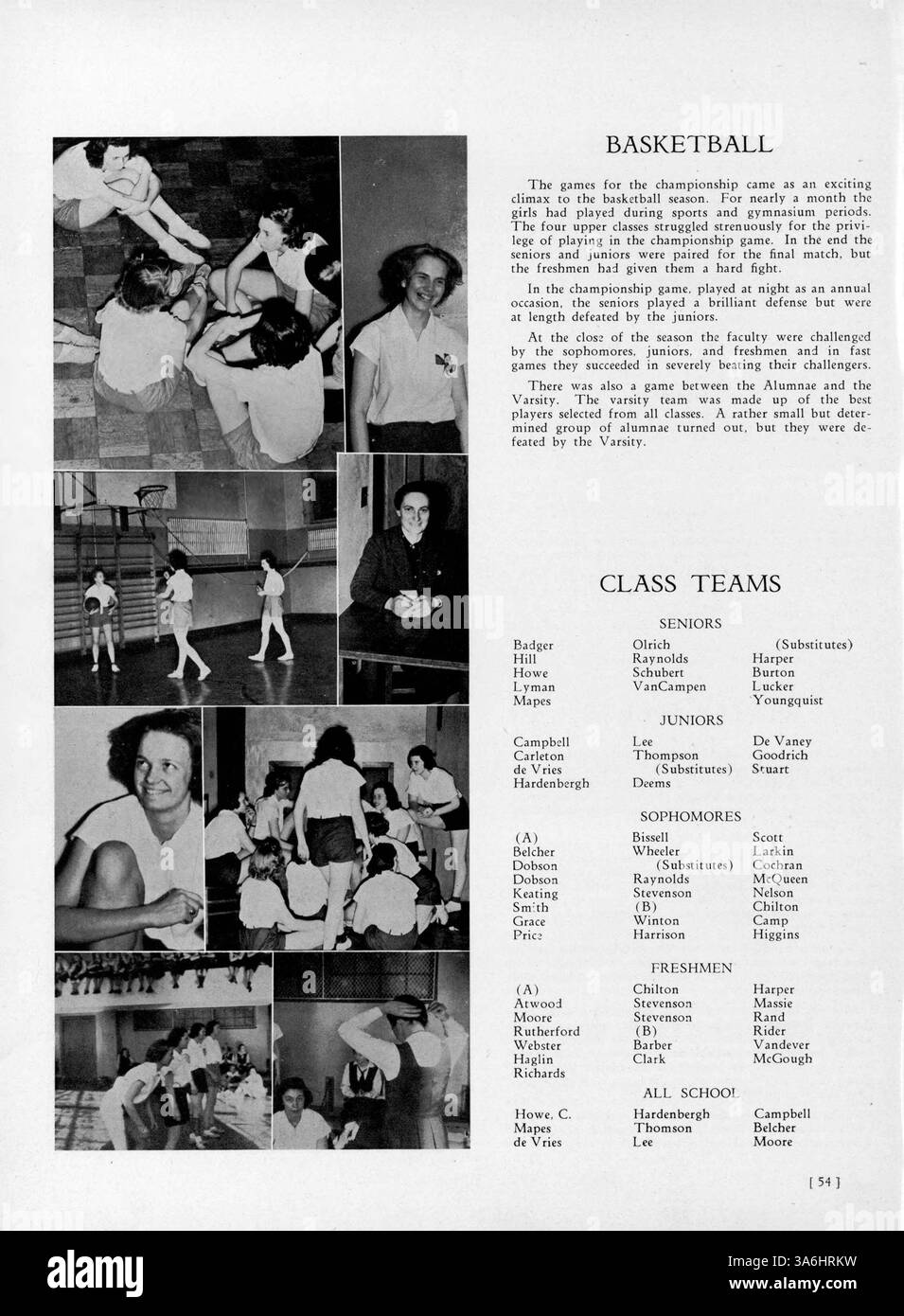 This 1938 yearbook edition of 'The Tatler' highlights the contributions ...