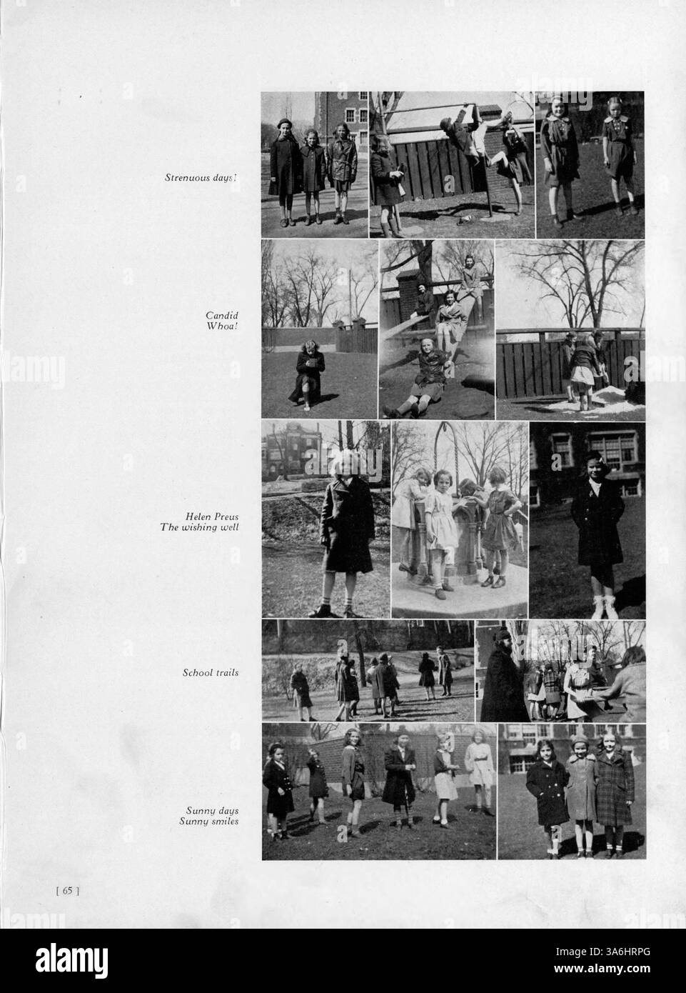 This 1938 'Tatler' yearbook from Northrop Collegiate highlights student ...
