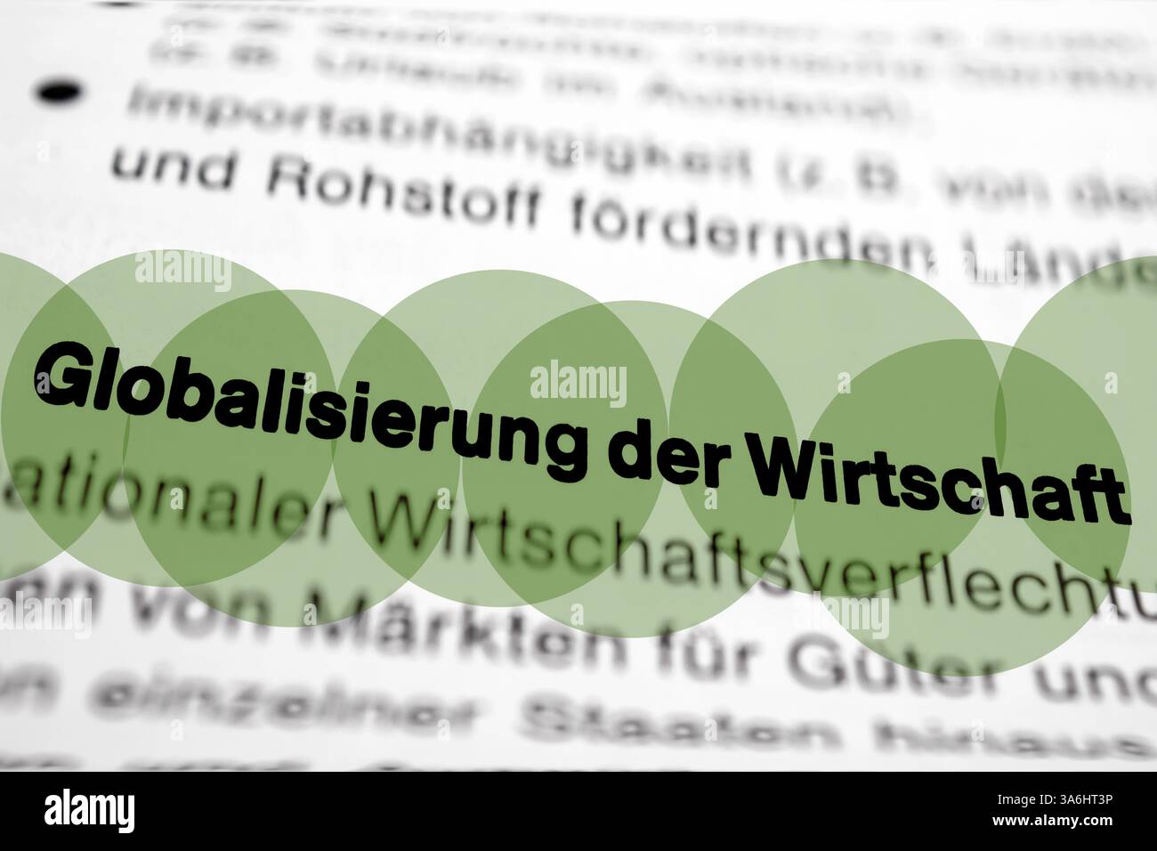 Globalisation text hi-res stock photography and images - Alamy