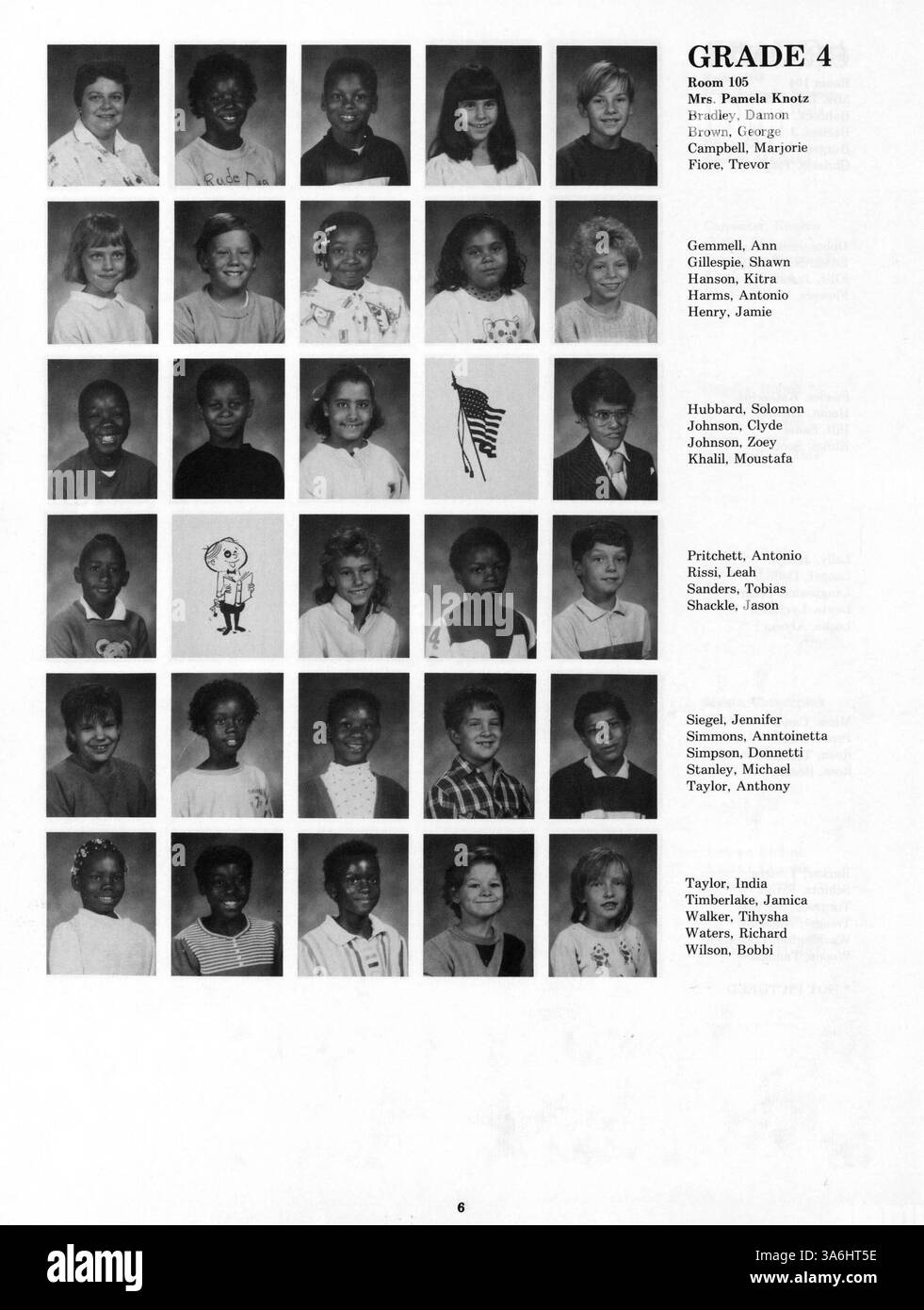 This 1988 yearbook from Waite Park Elementary captures the students ...