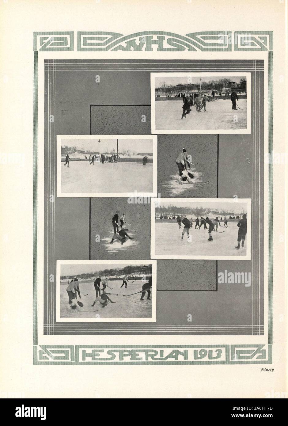 This 1913 West High Yearbook, Hesperian, records the accomplishments ...