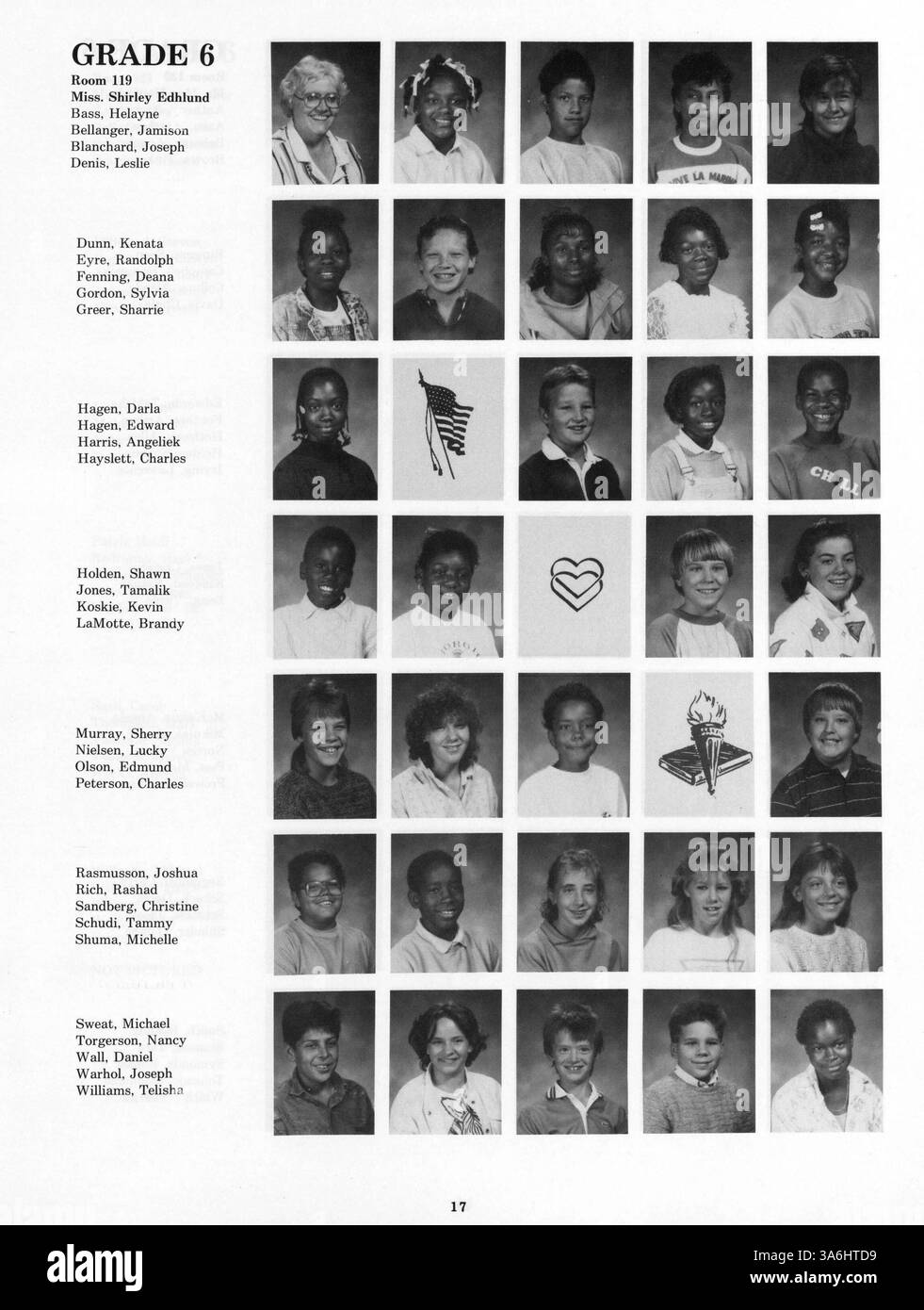 This 1988 Waite Park Elementary Yearbook captures the students ...
