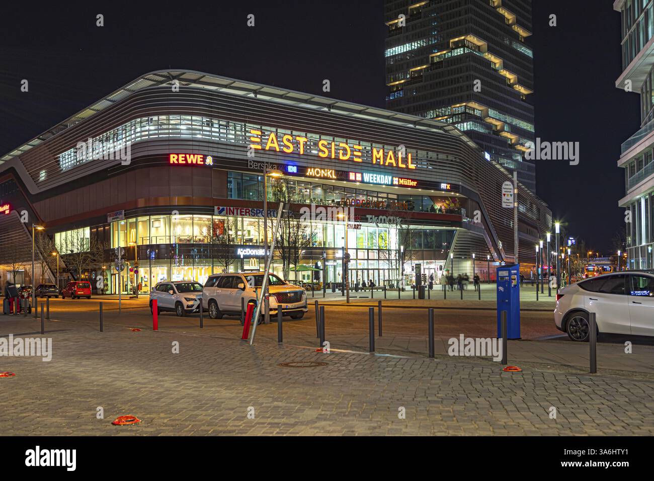 East Side Mall at the Uber Arena in Berlin, Germany, Europe Stock Photo - Alamy