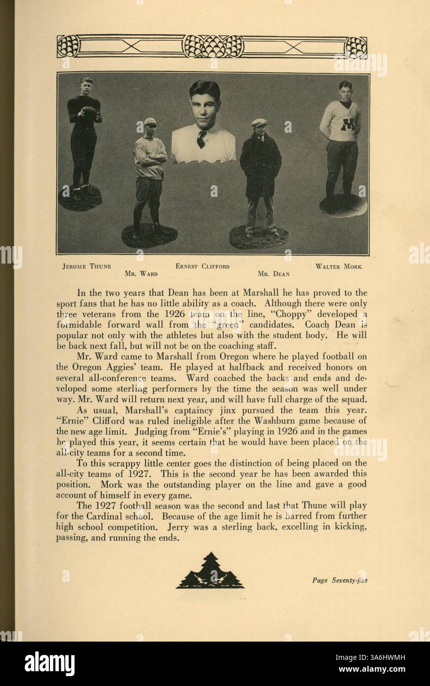 The 1928 cardinal yearbook from marshall high school features st hi-res ...