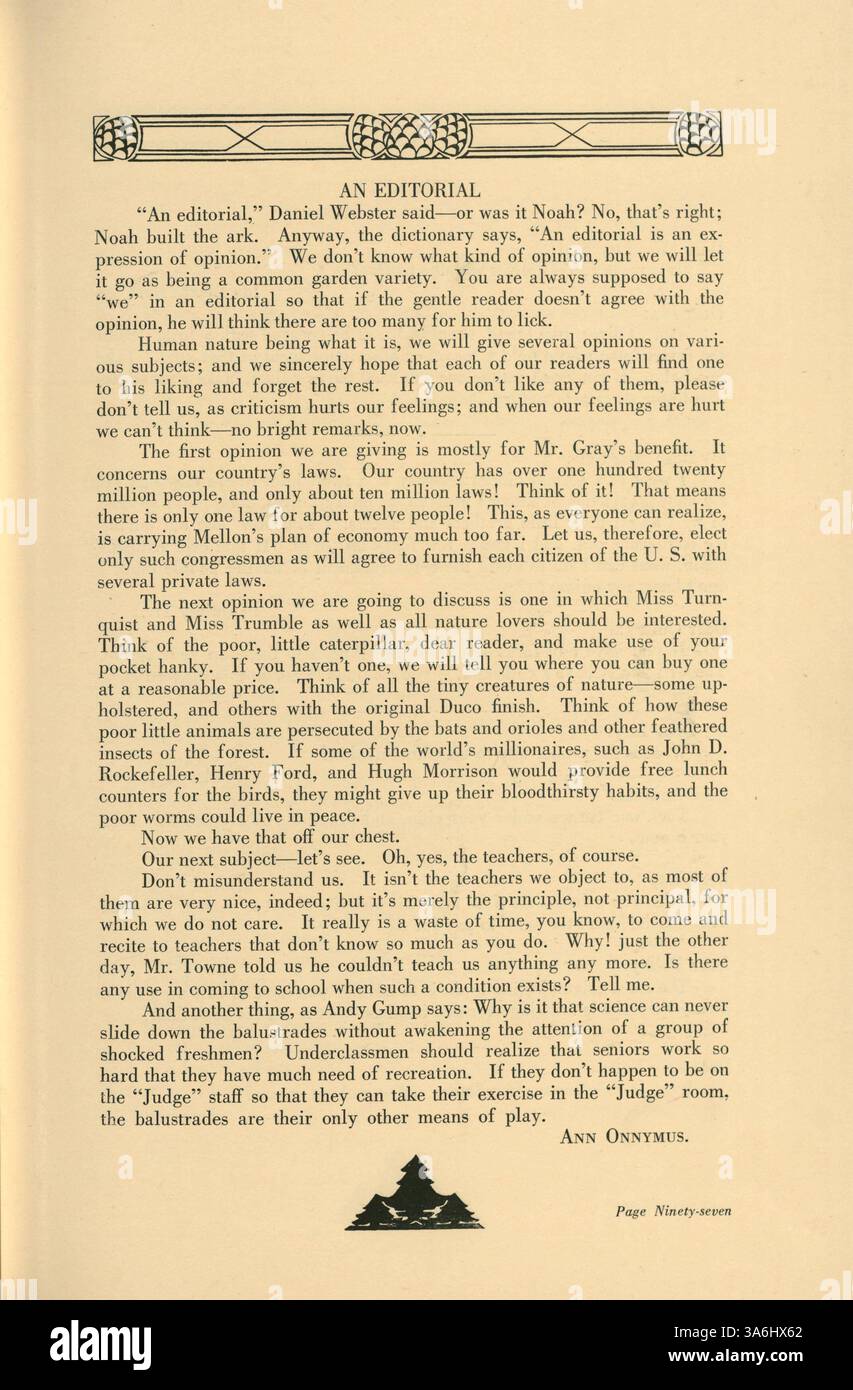 The 1928 Cardinal Yearbook from Marshall High School highlights the ...