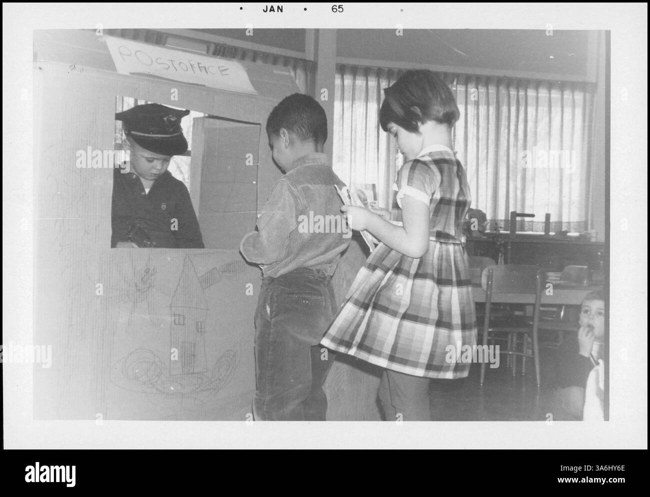 Elementary school students learn cons hi-res stock photography and ...