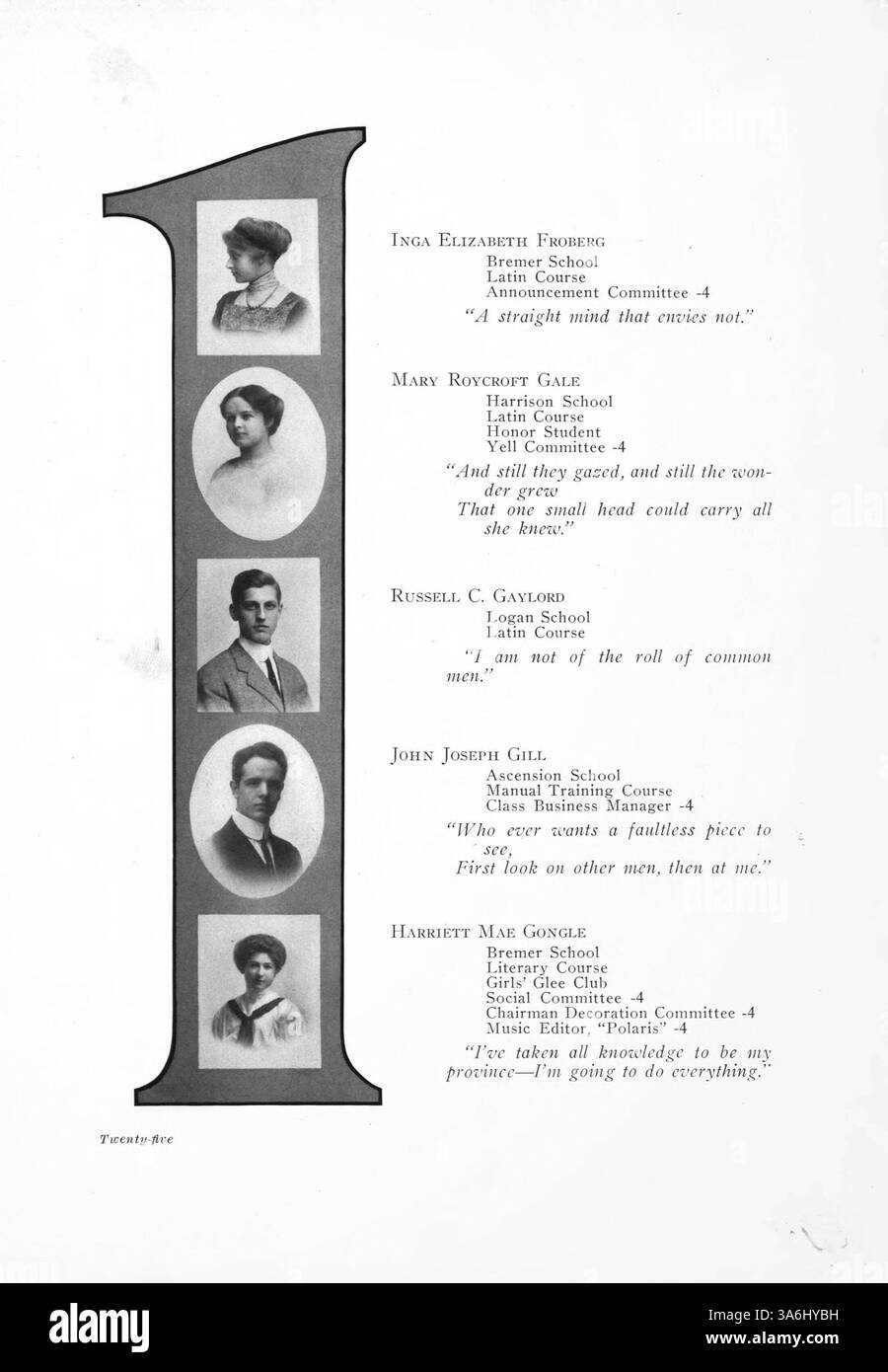 This edition of the 'Polaris' yearbook from North High School documents ...