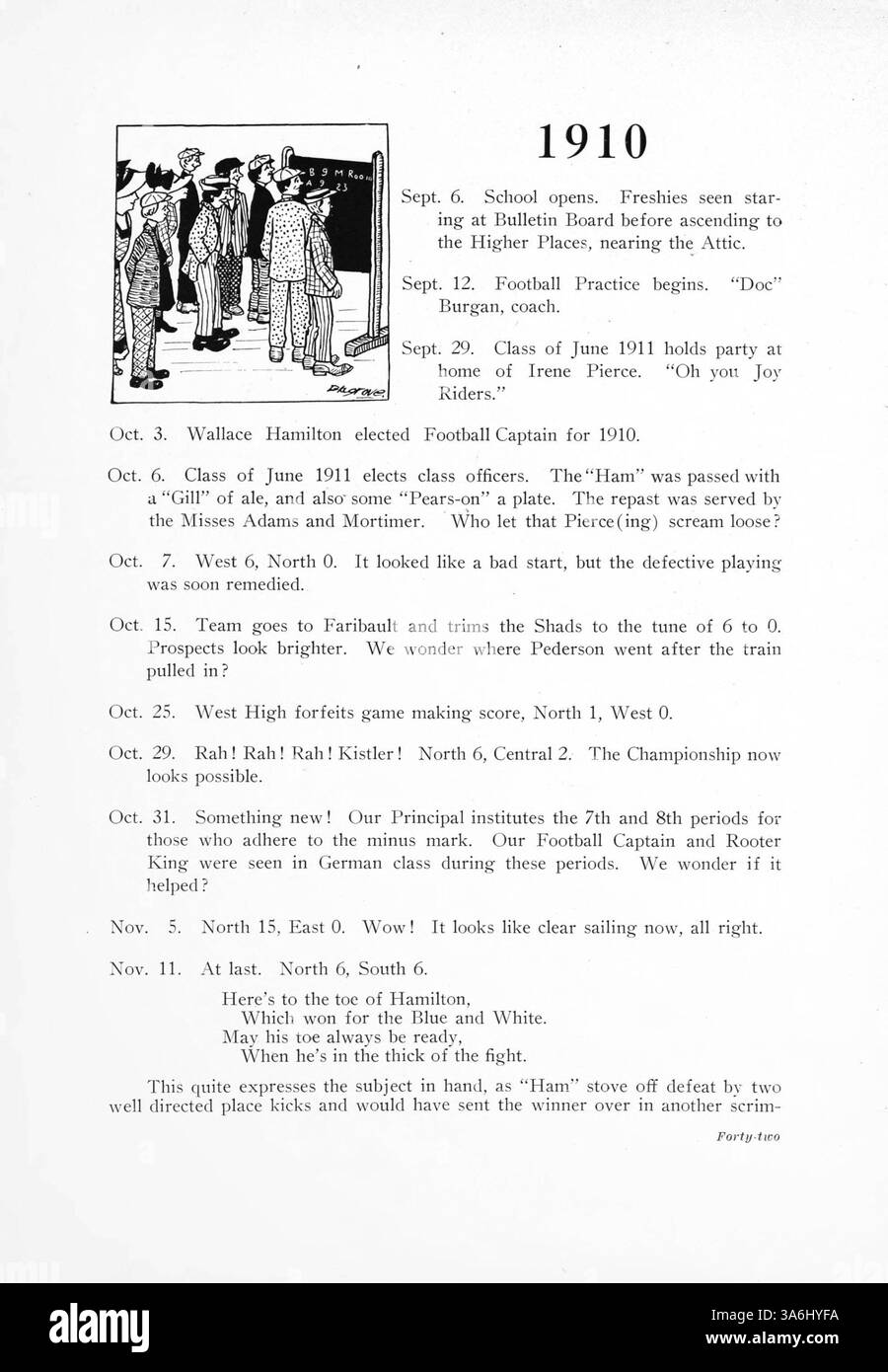 The 1911 'Polaris' yearbook from North High School captures the ...