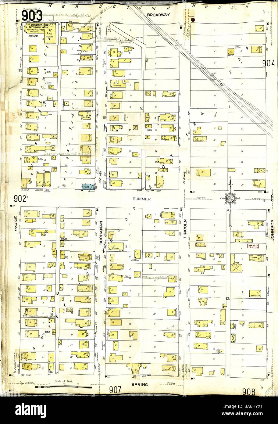 Sanborn Insurance Maps, Volume 8, track the growth of Minneapolis ...
