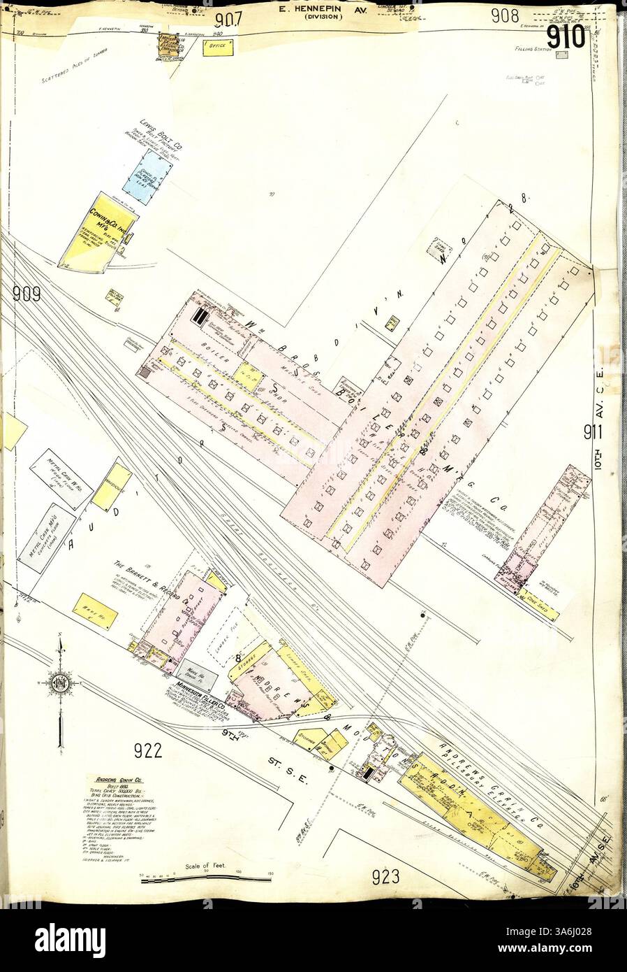 Includes detailed layouts of buildings and their construction materials ...