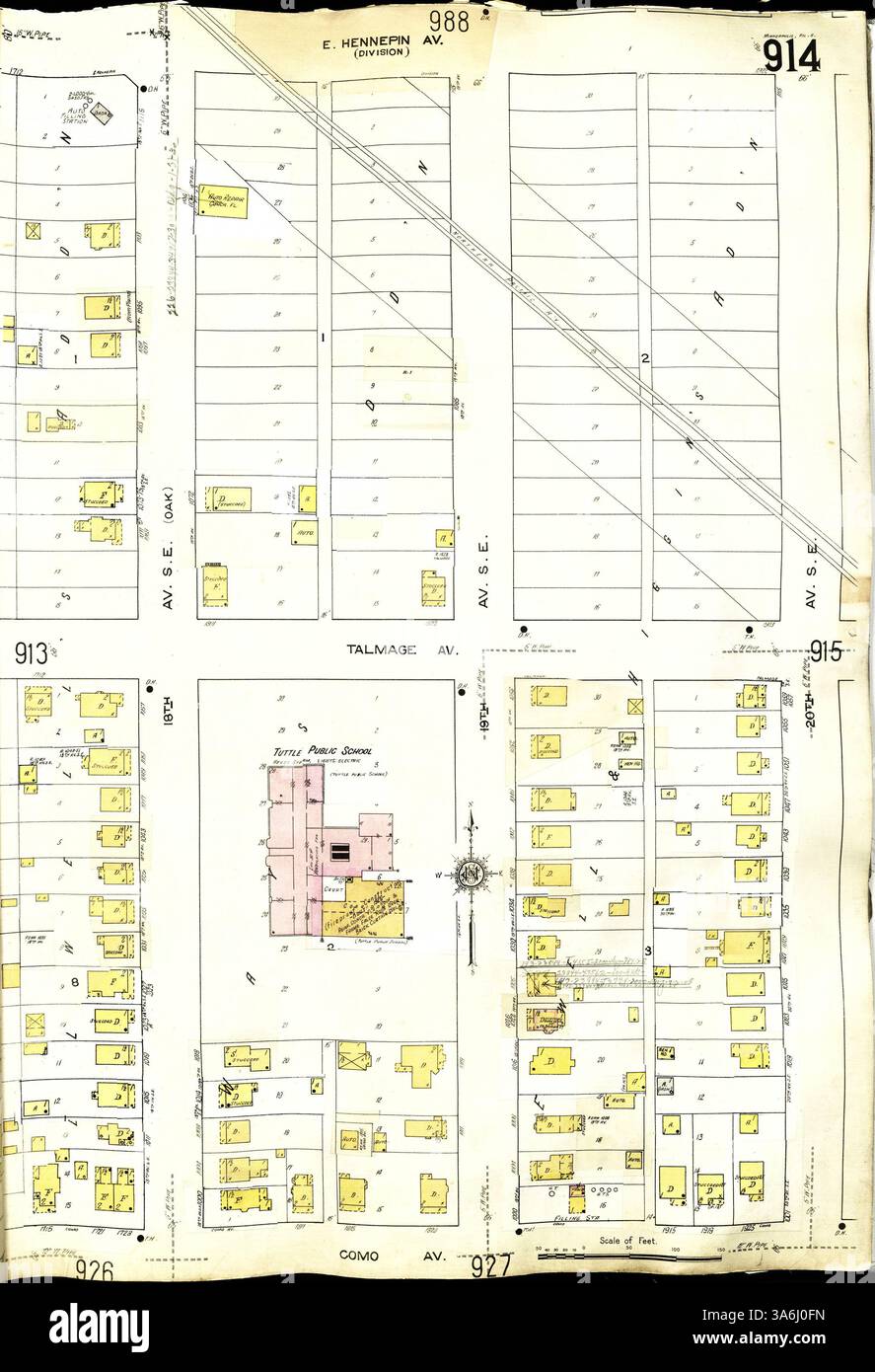 Sanborn Insurance Maps, Volume 8, document the architectural and ...