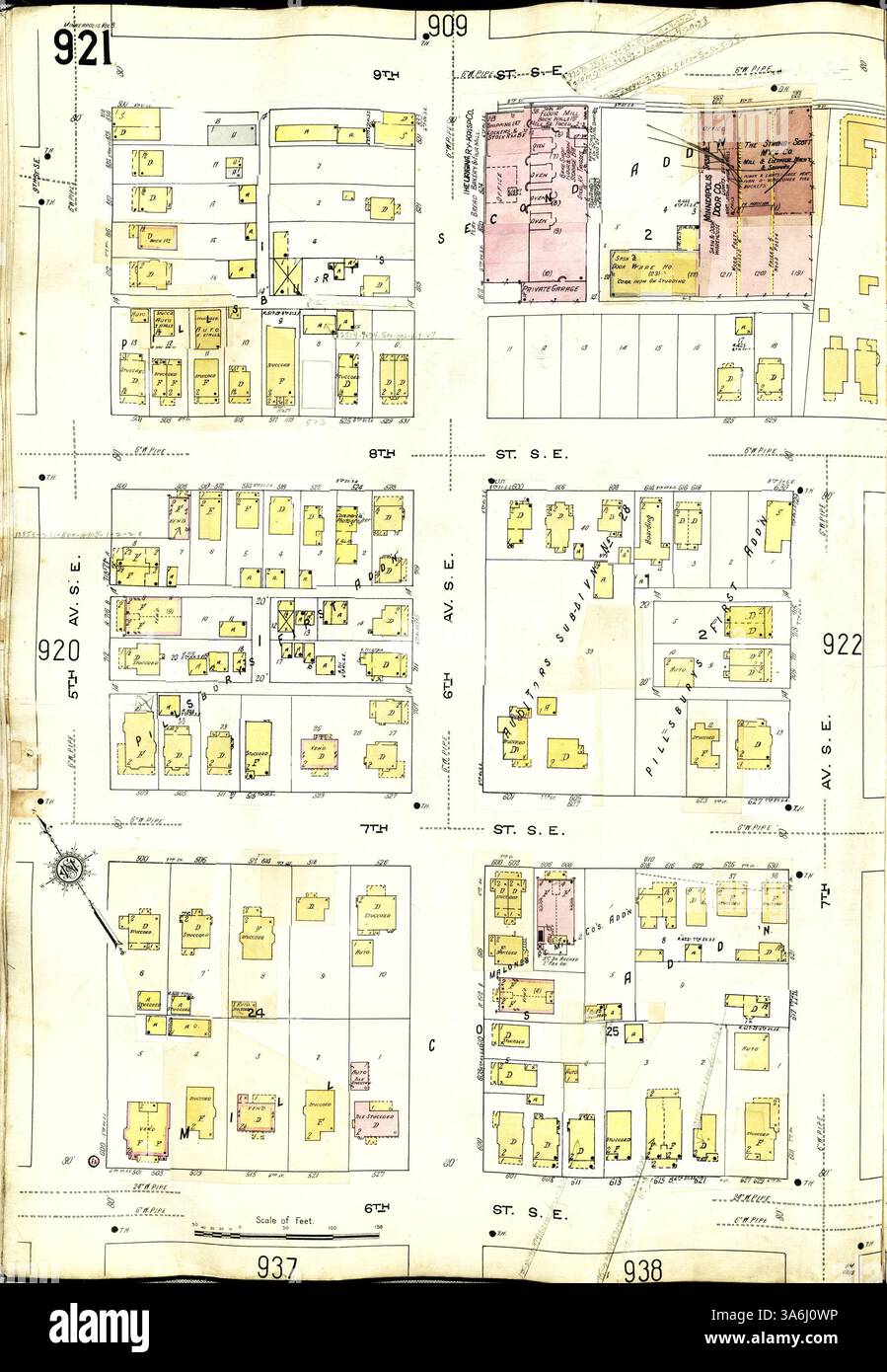Sanborn Fire Insurance Maps, Volume 8, document Minneapolis' urban ...