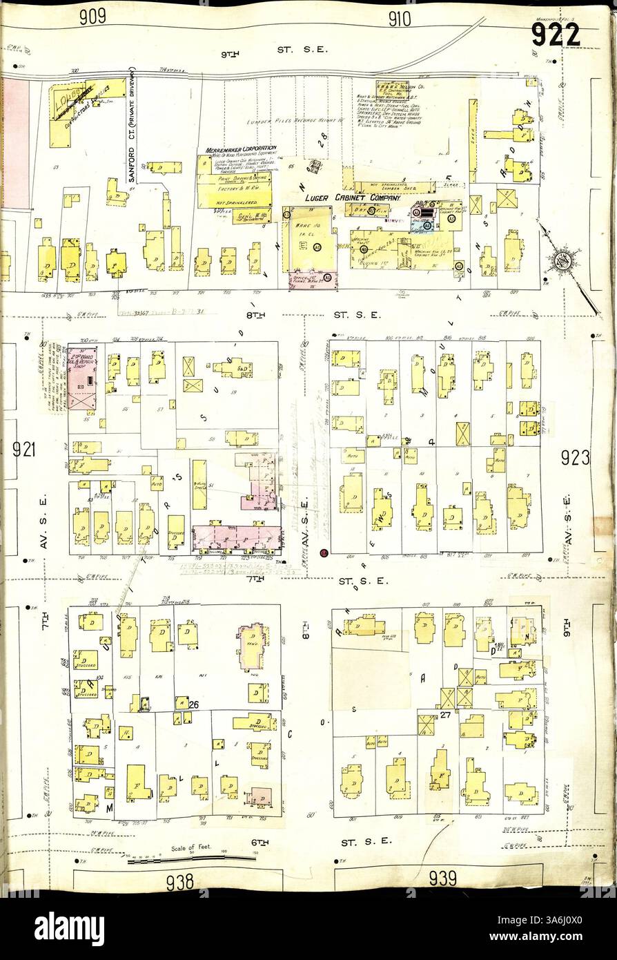 Volume 8 of the Sanborn Insurance Maps for Minneapolis provides ...