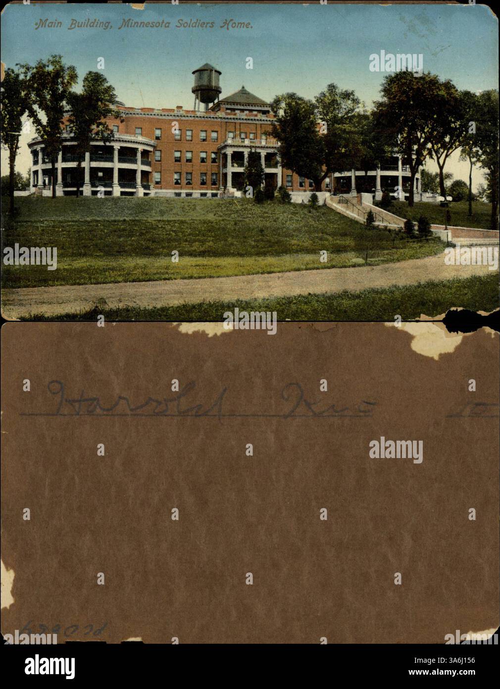 The main building of the Minnesota Soldiers Home is shown in this ...