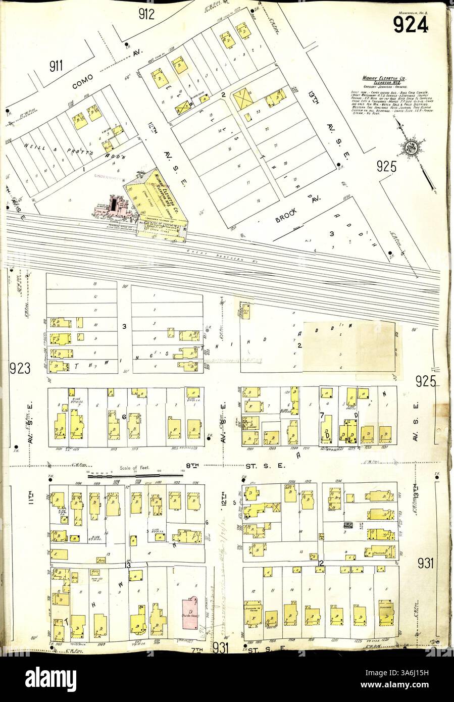 Sanborn Insurance Maps, Volume 8, document Minneapolis' growth with ...