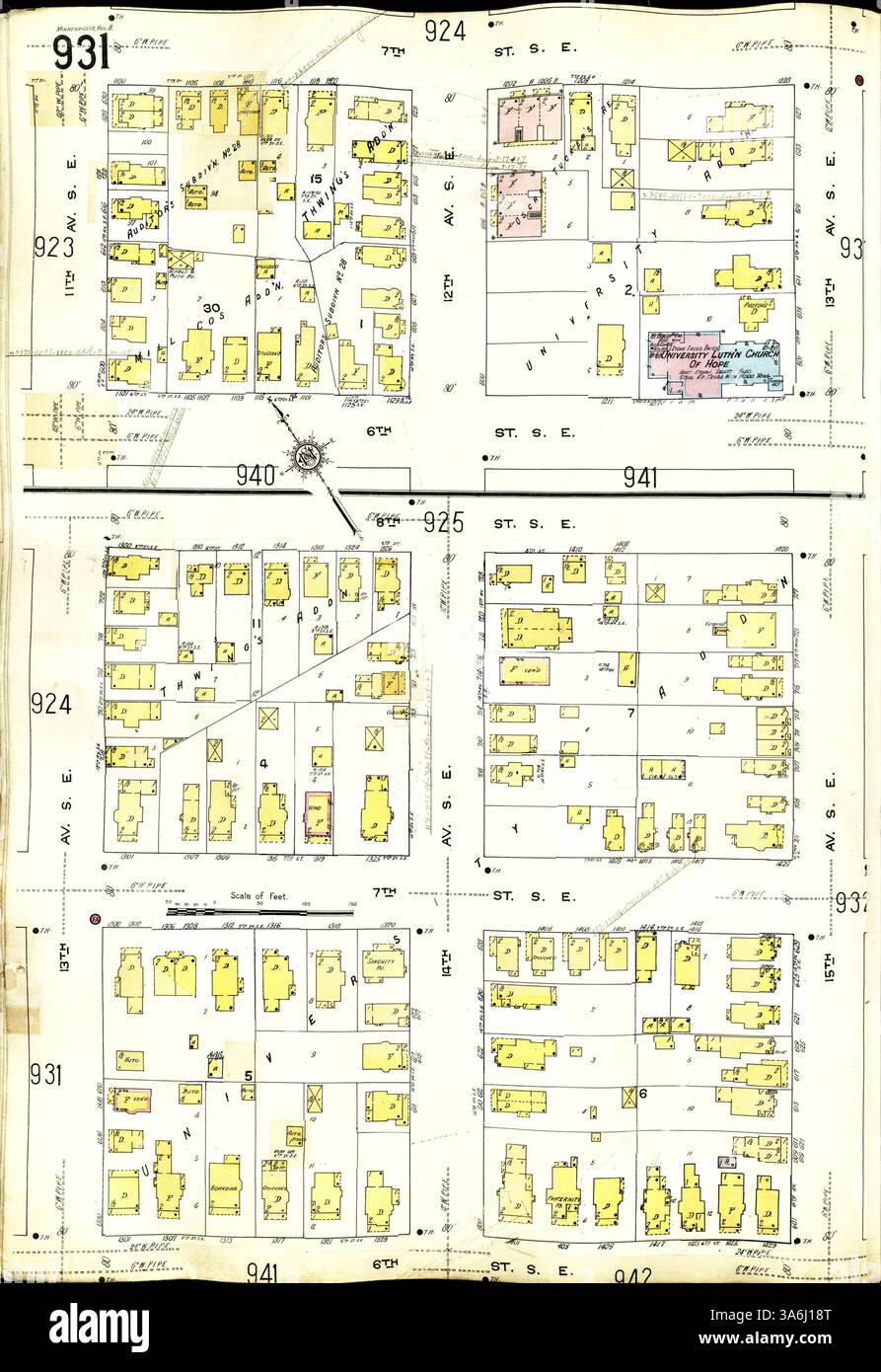 Volume 8 of the Sanborn Insurance Maps provides detailed, large-scale ...