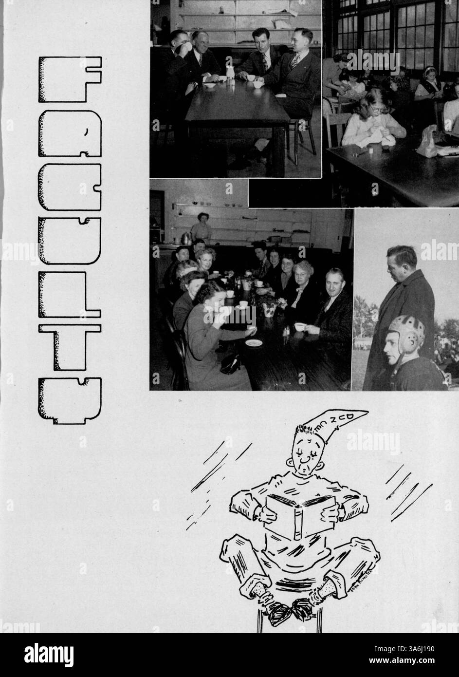 The 1947 Marshall High School yearbook, 'Cardinal', captures the ...