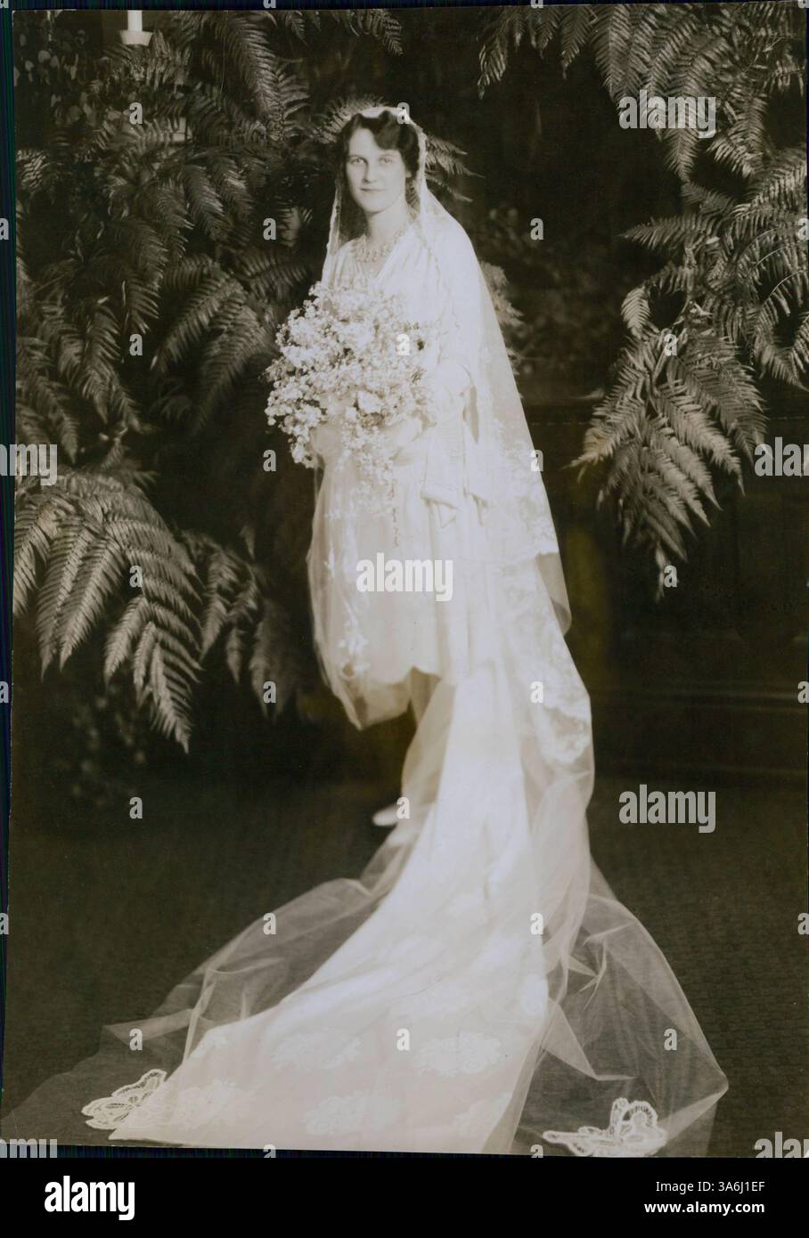 A portrait of Mrs. Franklin J. Rochford, captured by Hennepin County ...