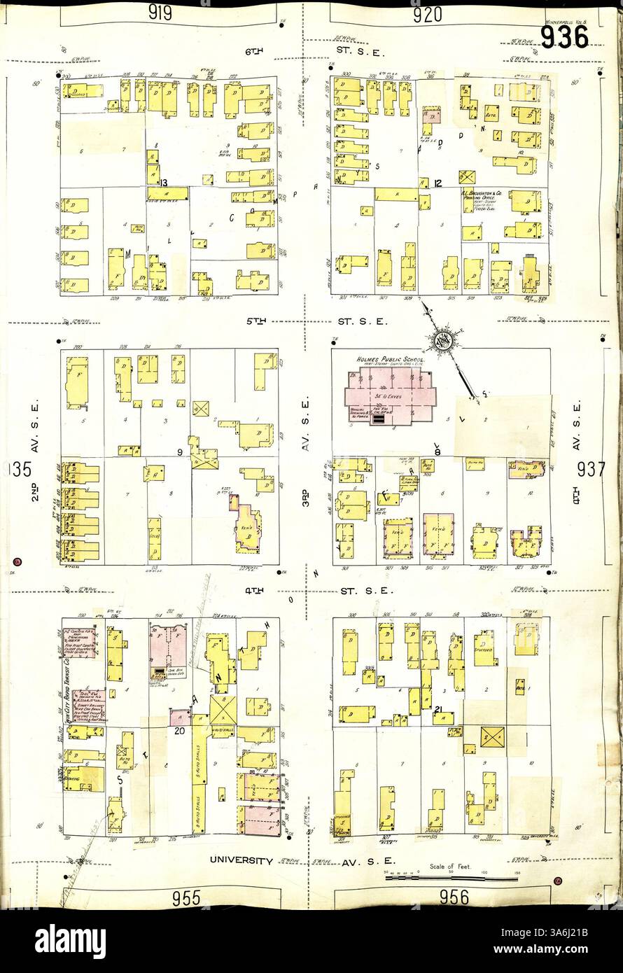The Sanborn Insurance Maps, Volume 8, document Minneapolis' city ...