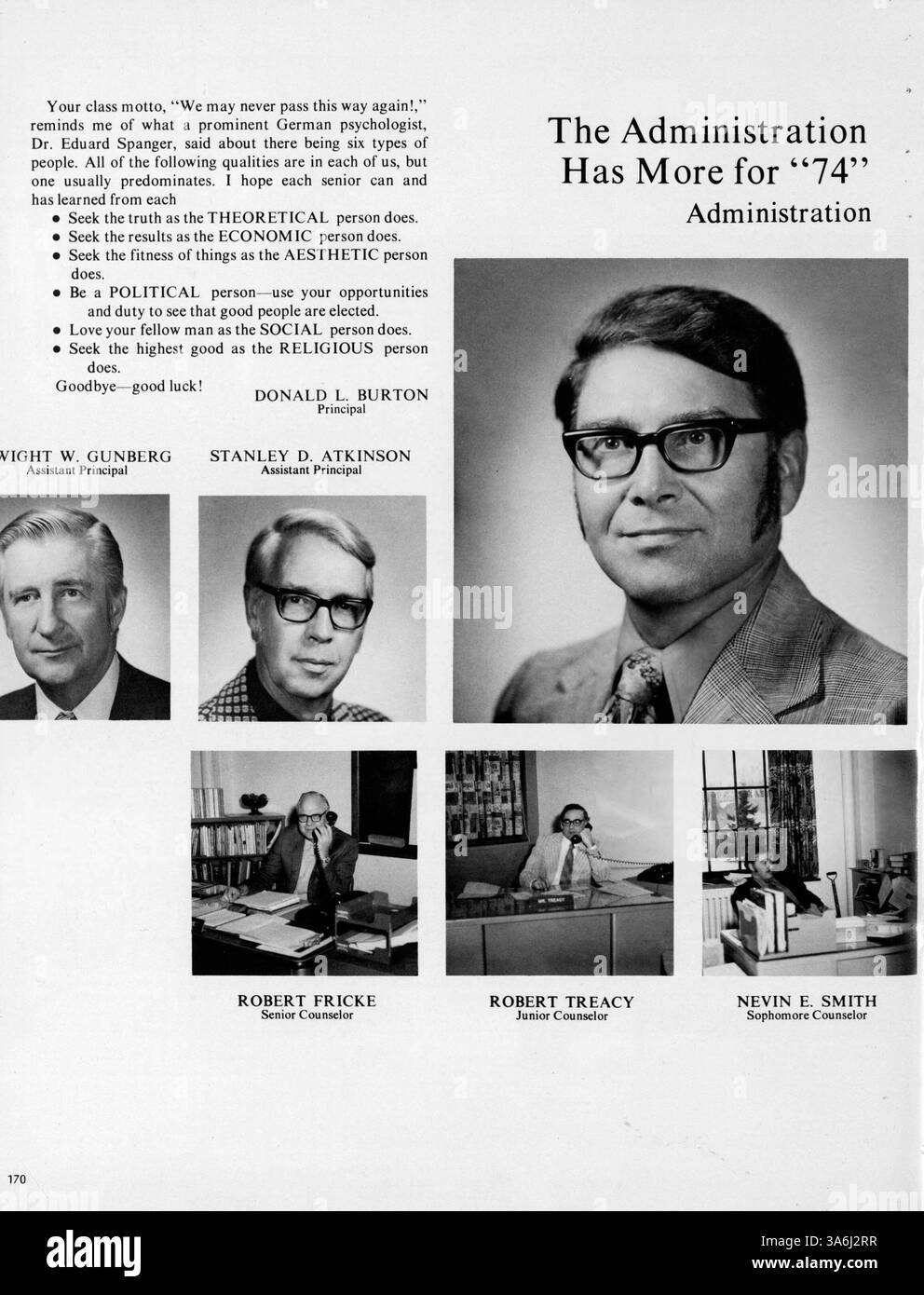 The 1974 Orator yearbook from Patrick Henry High School documents the ...