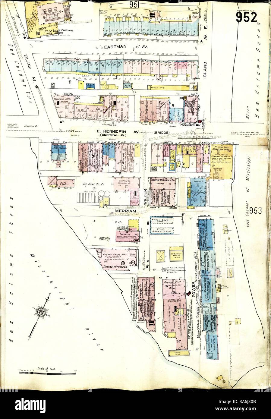This volume of Sanborn Insurance Maps for Minneapolis provides a ...
